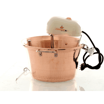 Chaudron en cuivre induction LAR Polentamatic 6.5L en Promotion | AgriEuro