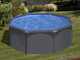 Gre - Piscine ronde Anthracite Ø300 x 120 cm en Promotion | AgriEuro