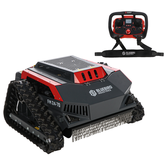 Robot Tondeuse débroussailleuse BlueBird FM 24-70 en Promotion | AgriEuro